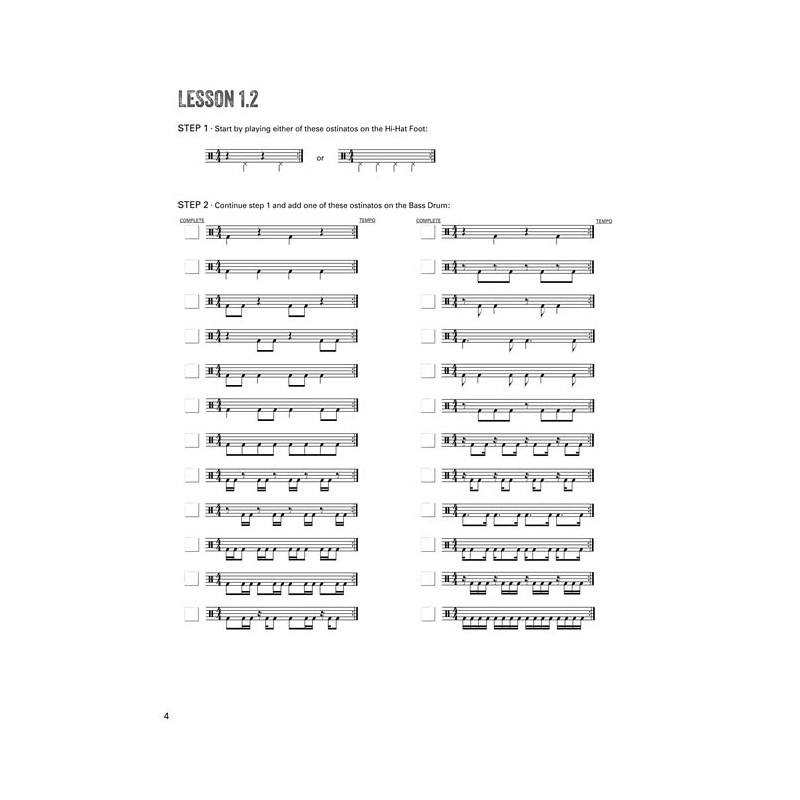 Drumset Coordination - Birdland Libreria Milano