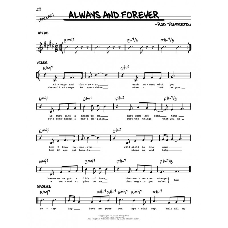 The Real R&B Book - B-Flat Instruments