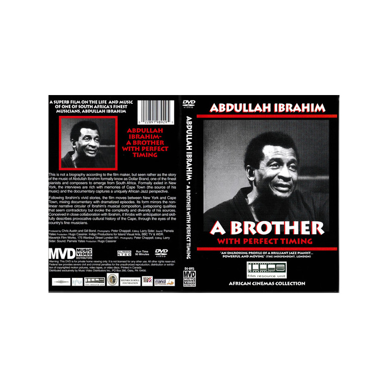 Abdullah Ibrahim Brother With Perfect Timing DVD,